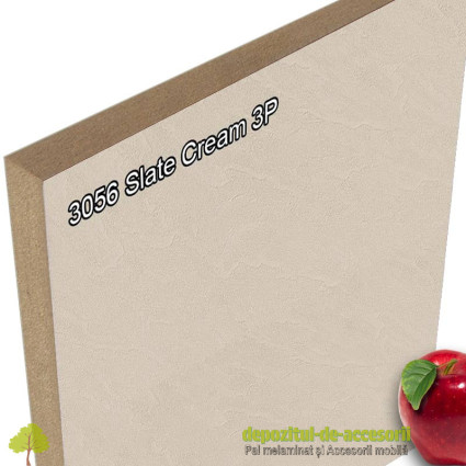 Panou MDF Ephesus White 6007 AGT Panel high gloss 2800 x 1220 x 18mm